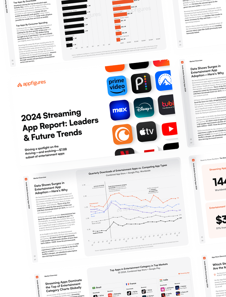 The 2024 Streaming App Industry Report: Leaders & Future Trends · ASO ...