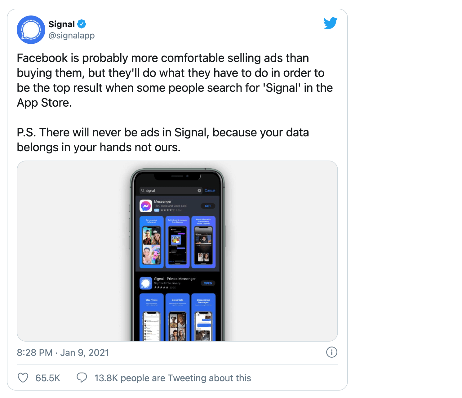 When Musk, Snowden, and WhatsApp Want You to Get Signal · ASO Tools and ...